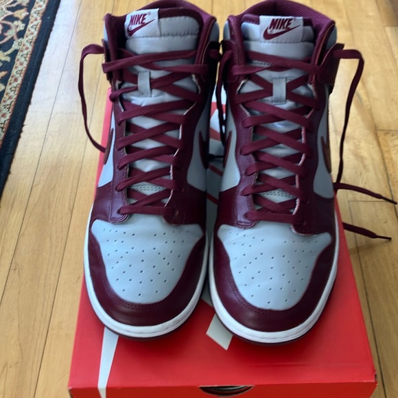 Nike | Shoes | Nike Dunk Hi Retro Dark Beetroot | Poshmark